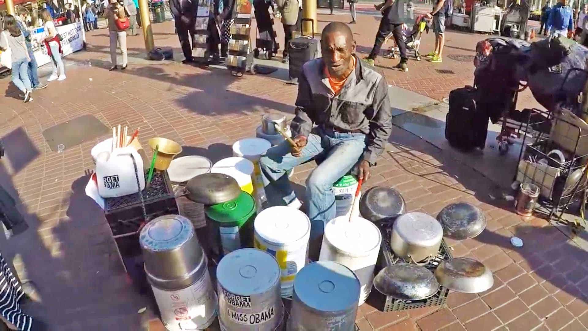 From buckets to beats: Exploring San Francisco's Bucket Man - Blogger ...