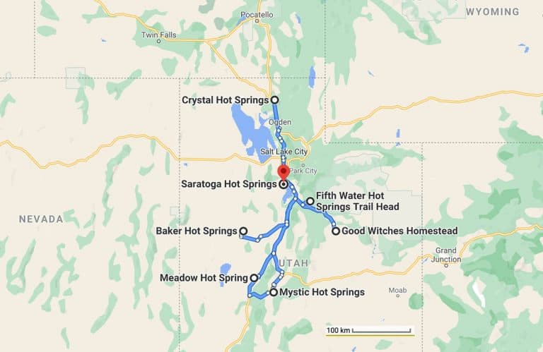 7 stunning Utah hot springs & a map! - Blogger at Large