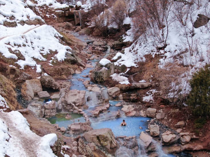 7 stunning Utah hot springs & a map! - Blogger at Large