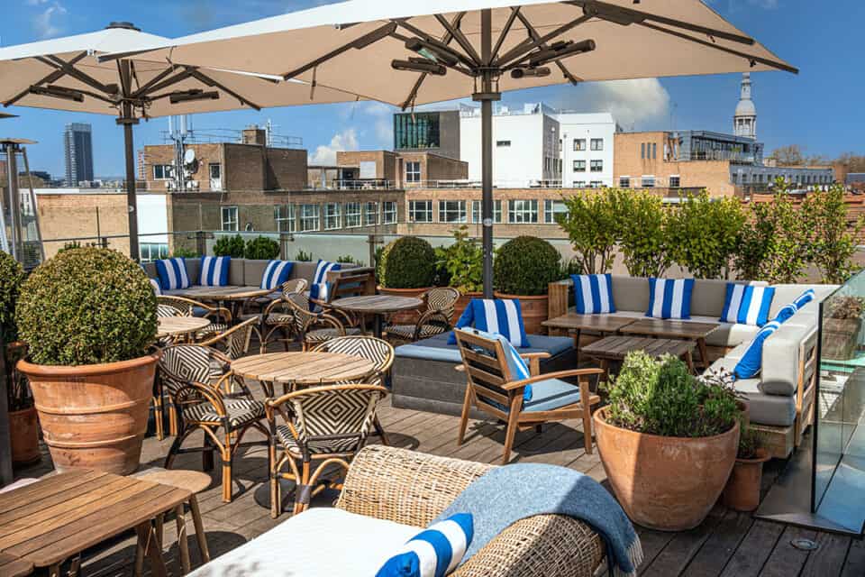 Amazing (and quirky) top rooftop bars in London - Blogger at Large