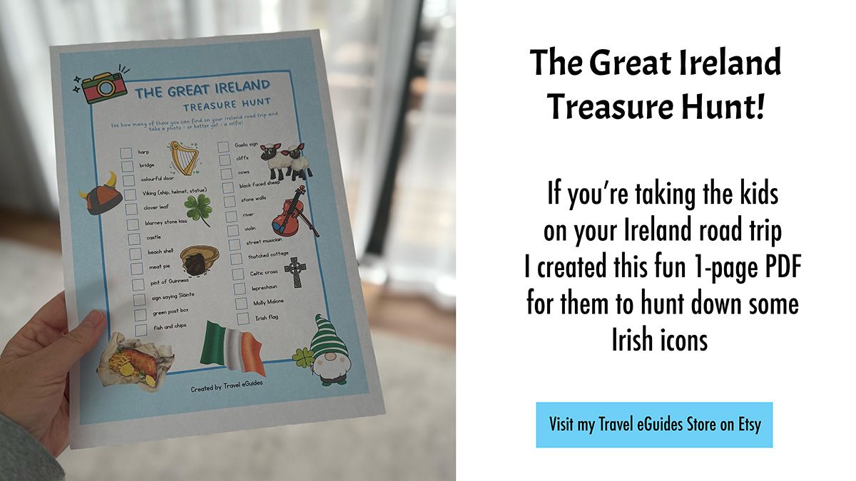 Download my Ireland eGuide & Treasure Hunt - Blogger at Large