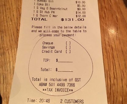 Your guide to tipping