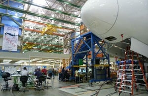 Photo blog inside the Boeing Factory, Everett