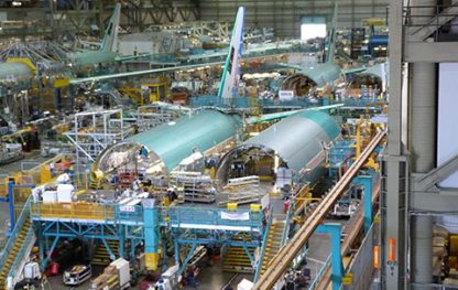 Photo blog inside the Boeing Factory, Everett
